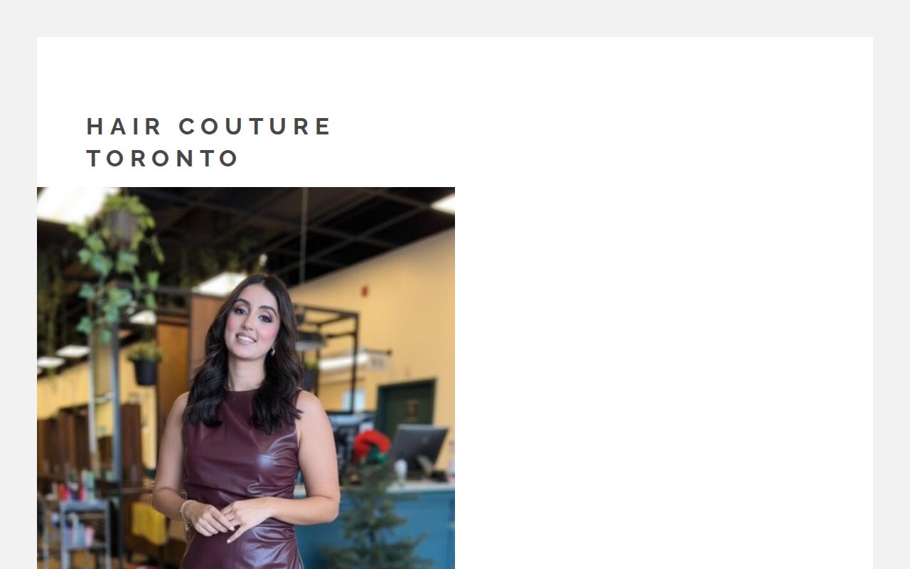 Hair Couture Toronto Workshops